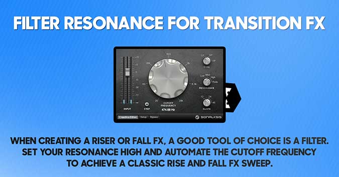 Filter Resonance For Transition FX